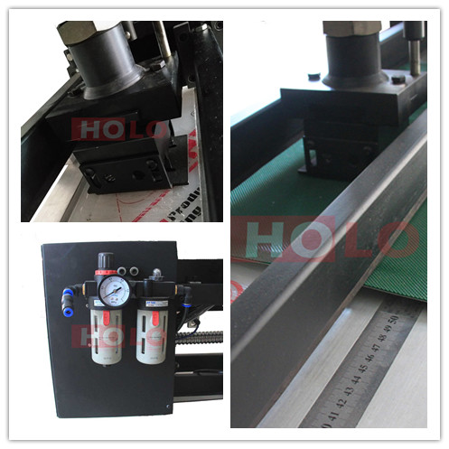 TB-1600- Automatic PVC PU PVK Conveyor Belt Finger Punching Cutting ...